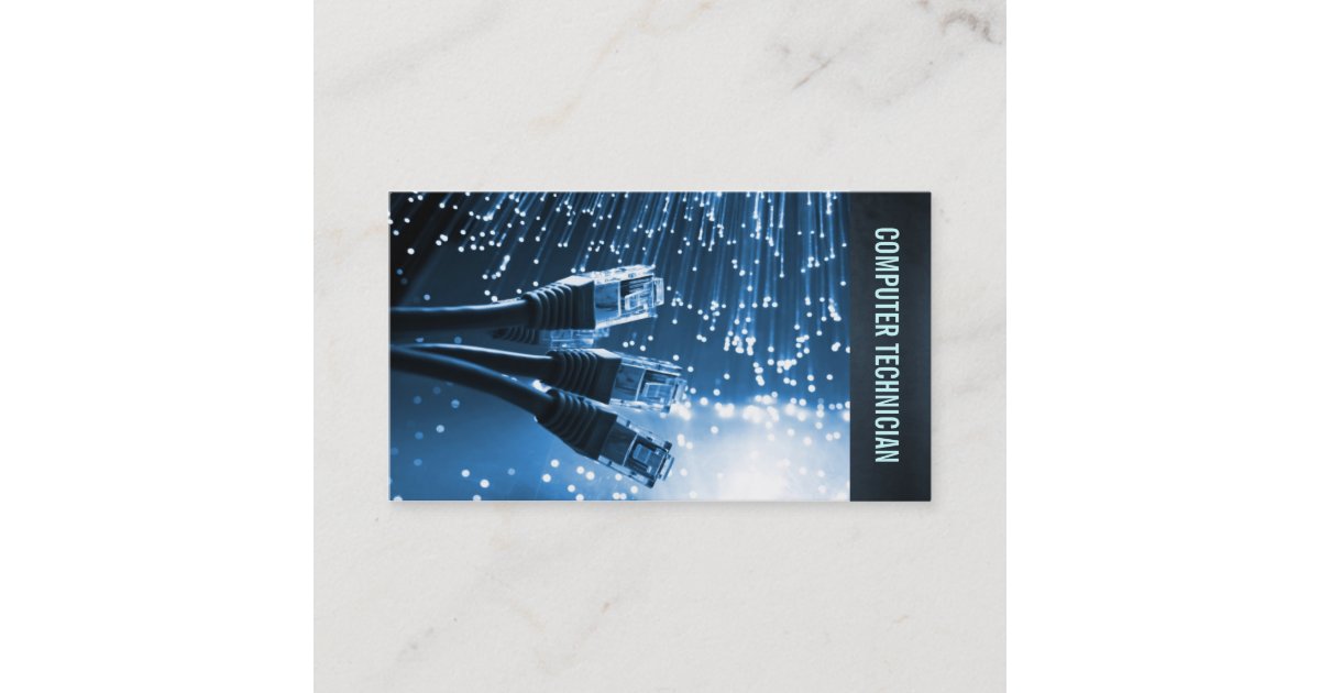 Computer Repair, Tech, Laptop Business Cards | Zazzle