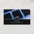 Computer Repair Technician Mac Laptop Service Business Card | Zazzle