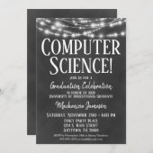 Computer Science Graduation Party Invitation | Zazzle