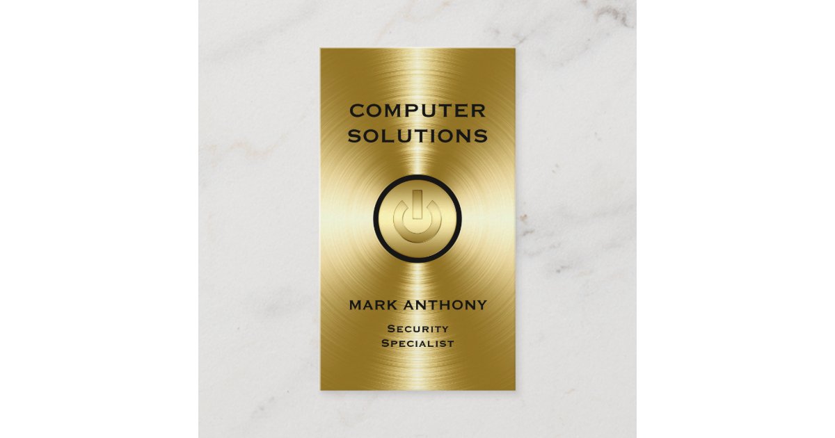 Computer Services Business Card | Zazzle