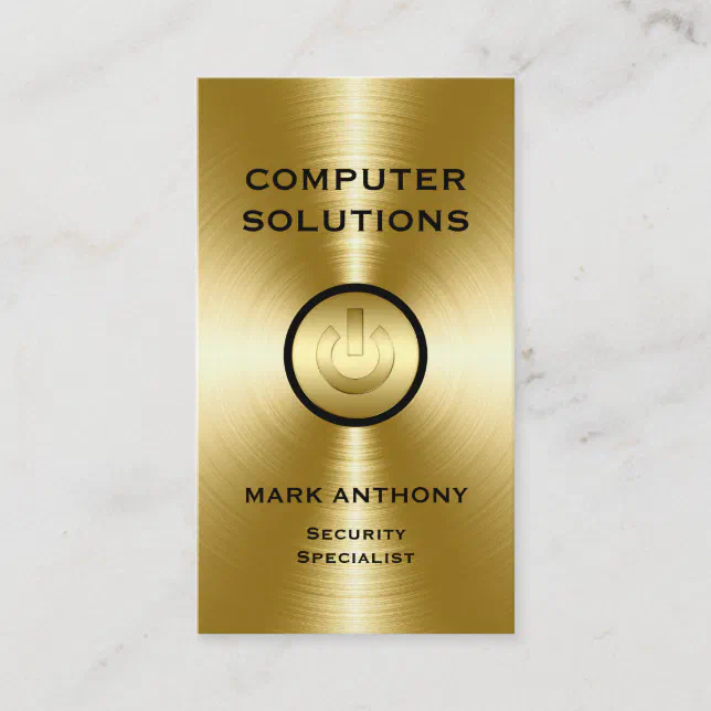 Computer Services Business Card | Zazzle