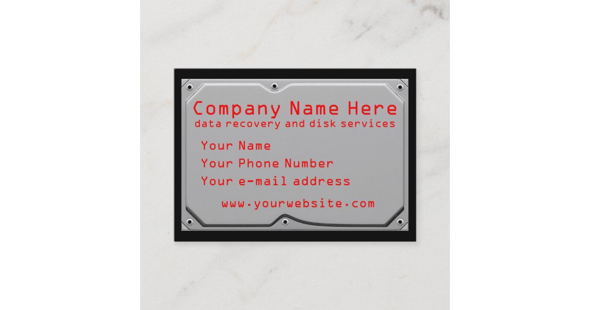 Computer services business cards | Zazzle