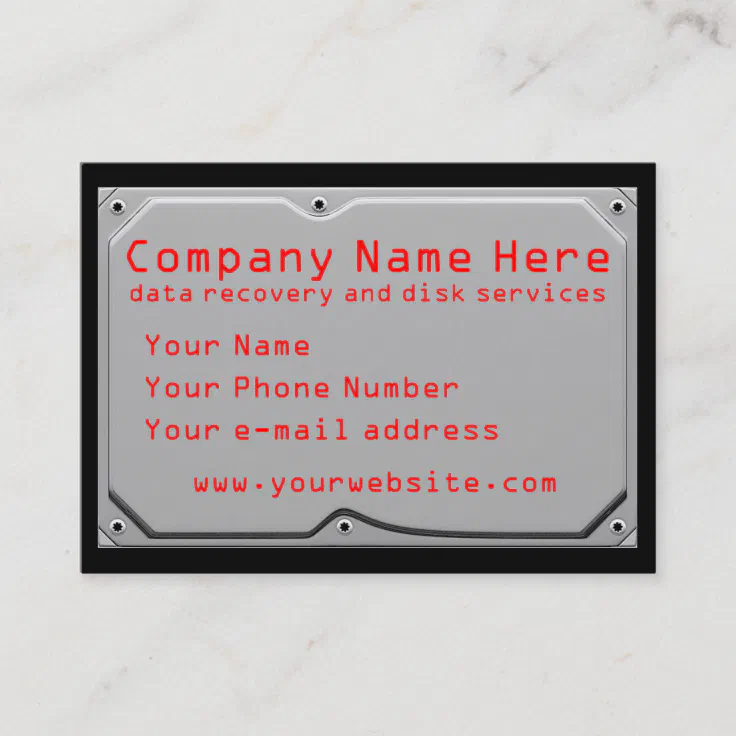 Computer services business cards | Zazzle