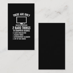 Computer Software Programmer Engineer Coder Business Card | Zazzle