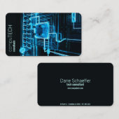 computer tech business card | Zazzle