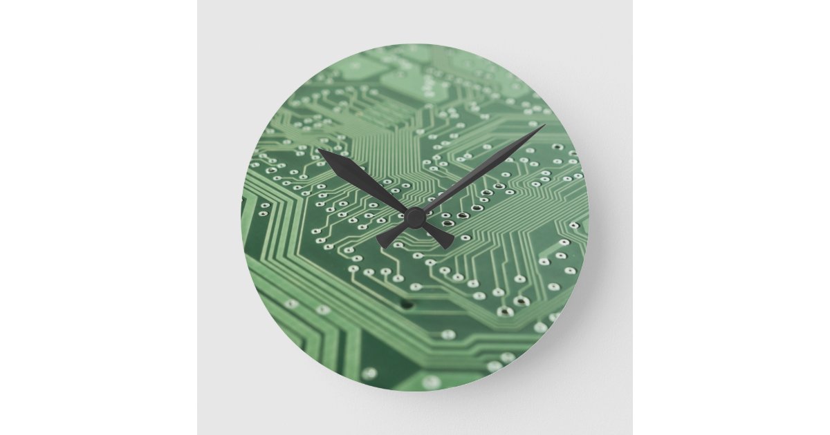 Computer Techie Acrylic Wall Clock | Zazzle