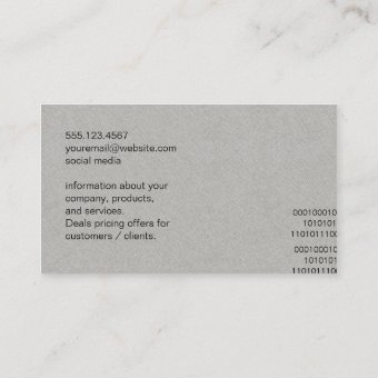 Computer Technician Business Card | Zazzle
