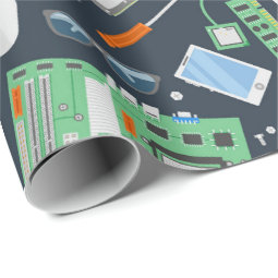 Computer Wrapping Paper | Zazzle