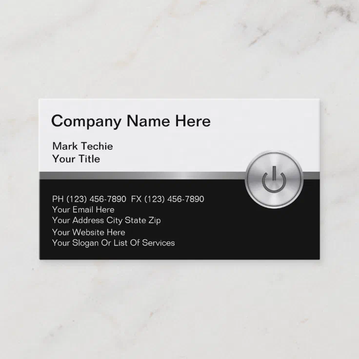 Computers Business Cards | Zazzle