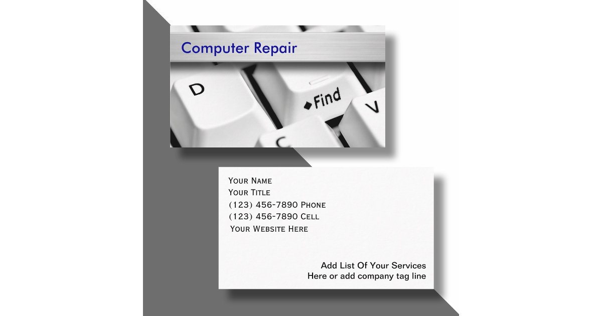 Computers Business Cards | Zazzle