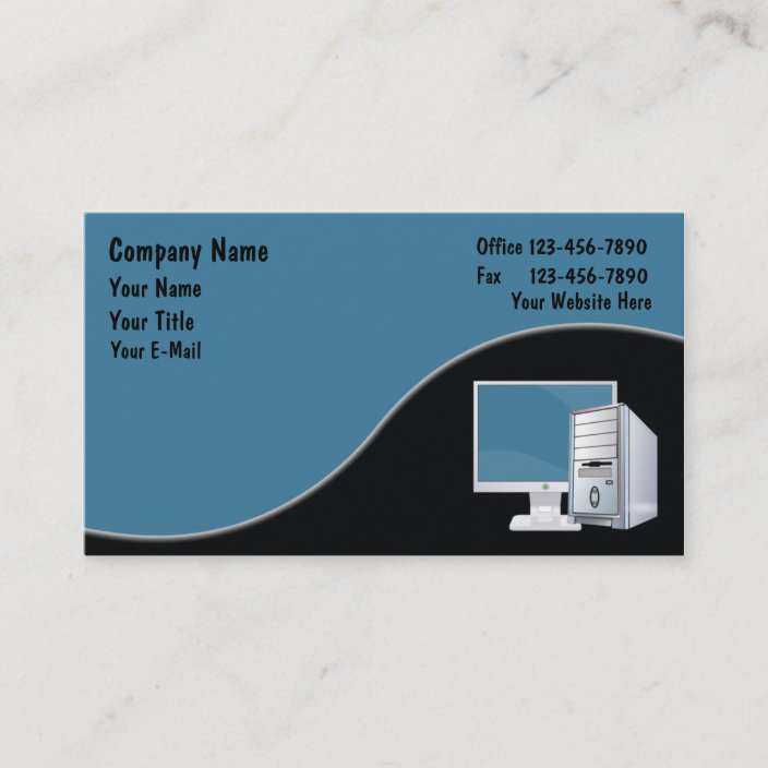 Computers Business Cards | Zazzle.com