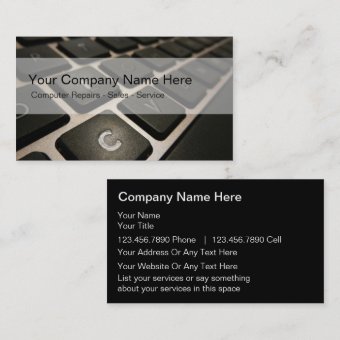 Computers Business Cards | Zazzle