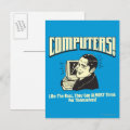 Computers: Like the Boss Postcard | Zazzle