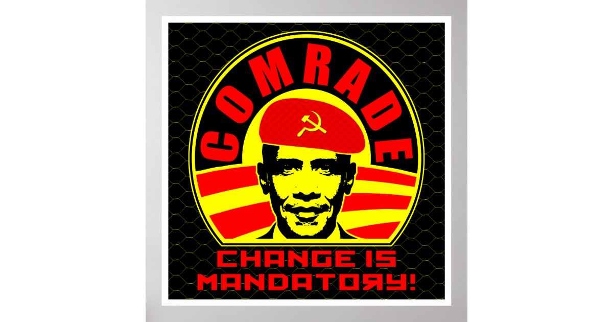 Comrade Obama Poster | Zazzle