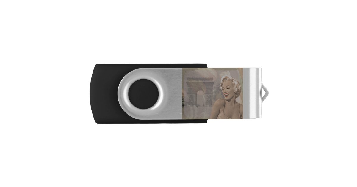 CON06CRBWRD-V3 Marilyn Triomphe.tif Flash Drive | Zazzle