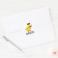 Con-duck-tor Funny Music Conductor Duck Pun Classic Round Sticker | Zazzle
