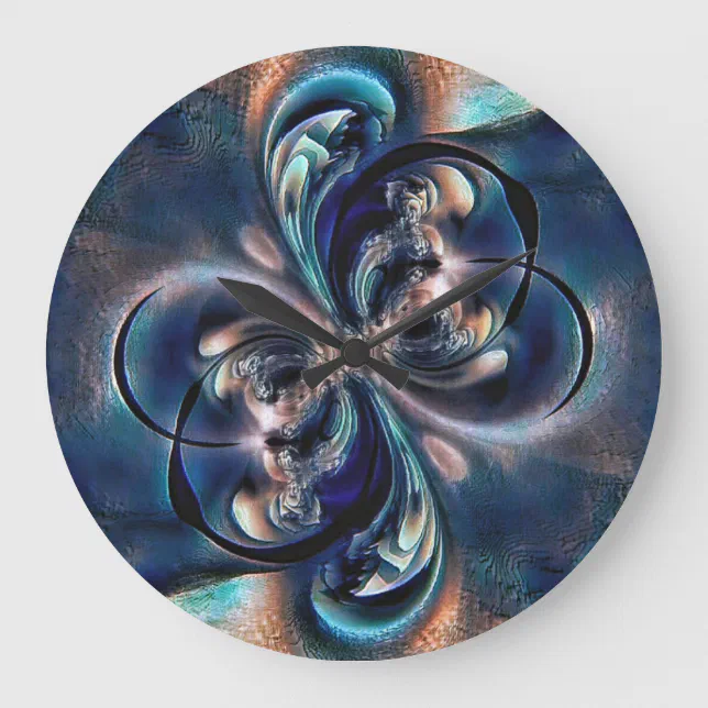 Conception large clock | Zazzle