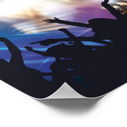 Concert Crowd Poster | Zazzle