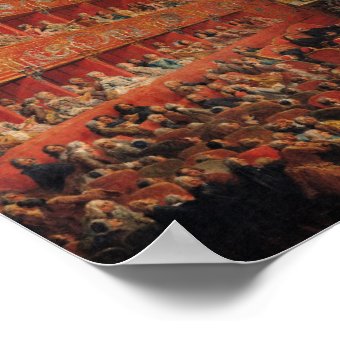 Concert given by Cardinal de La Rochefoucauld Poster | Zazzle