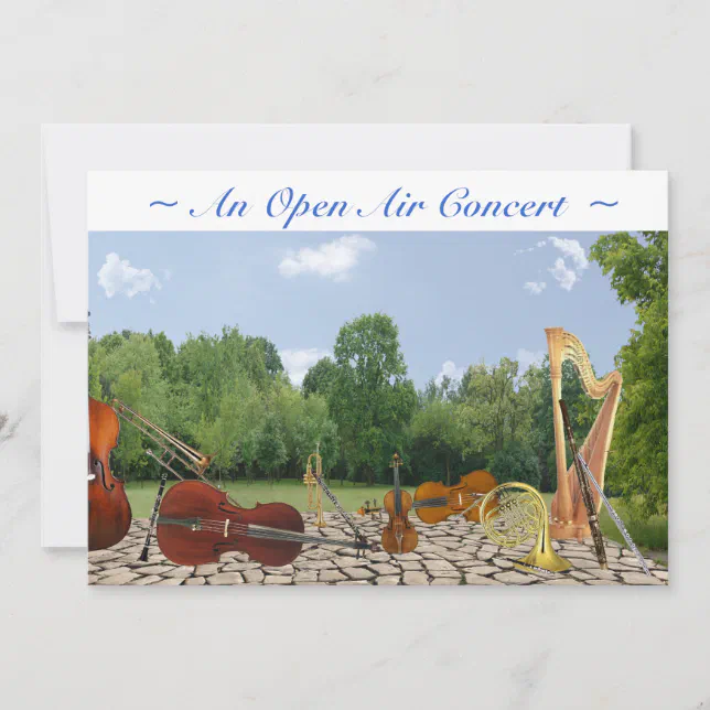 Concert Invitation | Zazzle