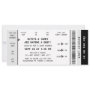 Concert Ticket Music Gig Unique Fun Baby Shower Invitation | Zazzle