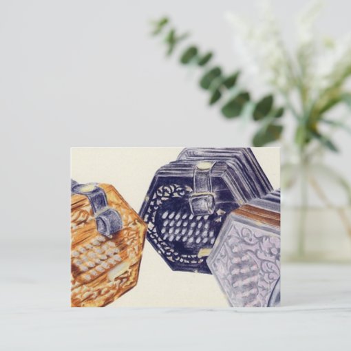 Concertina Postcard | Zazzle