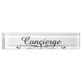 Concierge Desk Name Plate | Zazzle