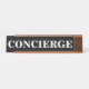 Concierge Sign Desk Plate | Zazzle