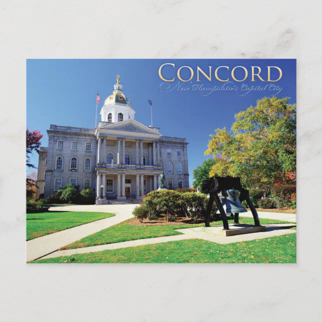Concord New Hampshire Postcard | Zazzle