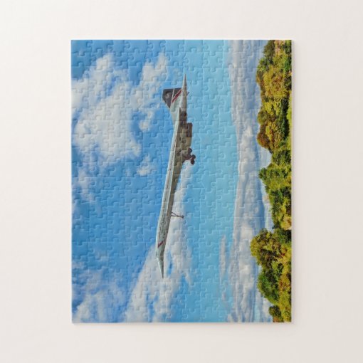 Concorde on Finals Jigsaw Puzzle | Zazzle