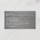 Concrete Blocks Texture Business Card | Zazzle
