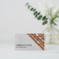Concrete & Bricks Wall Construction or Architect Business Card | Zazzle