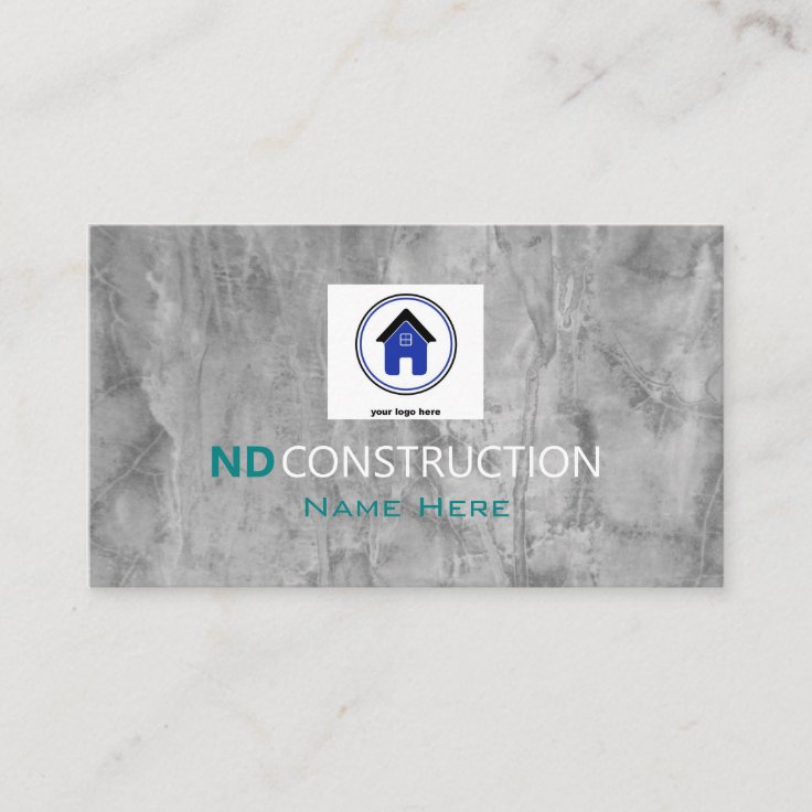 Concrete Business Card | Zazzle