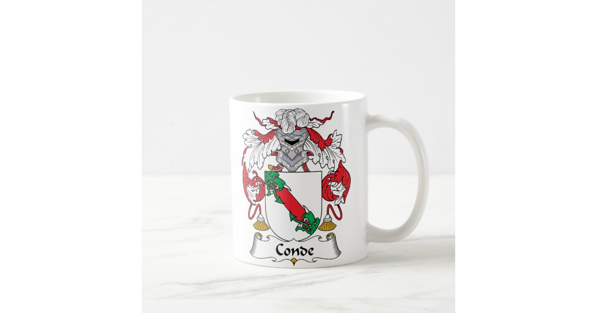 Conde Family Crest Coffee Mug | Zazzle