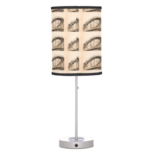 Coney Island Roller Coaster Table Lamp | Zazzle