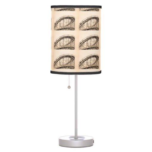 Coney Island Roller Coaster Table Lamp | Zazzle