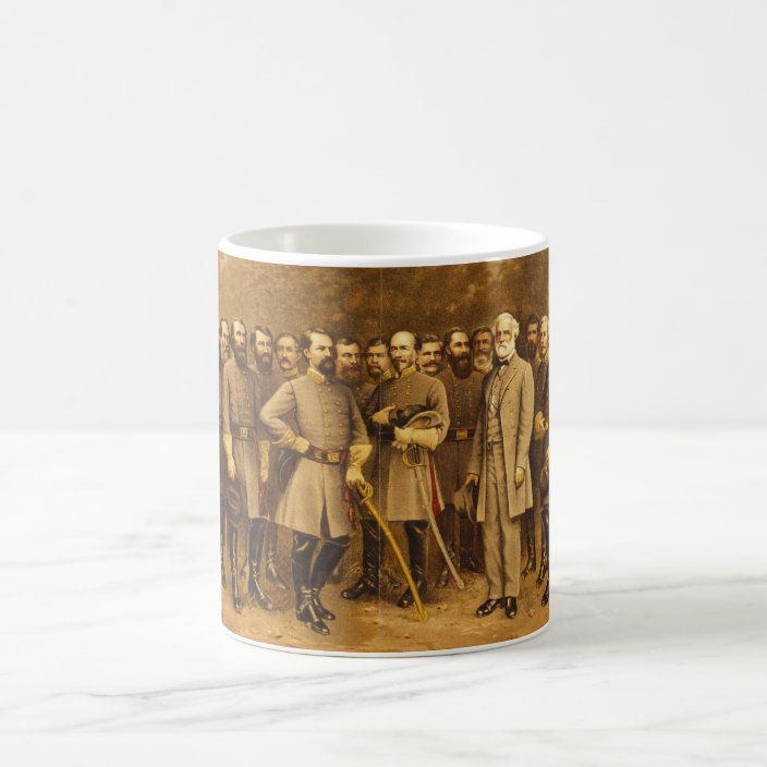 Confederate General Robert E. Lee and his Generals Coffee Mug | Zazzle.com