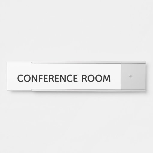 "Conference Room" Door Plate Door Sign | Zazzle
