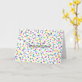 Confetti Congrats Remission Card | Zazzle