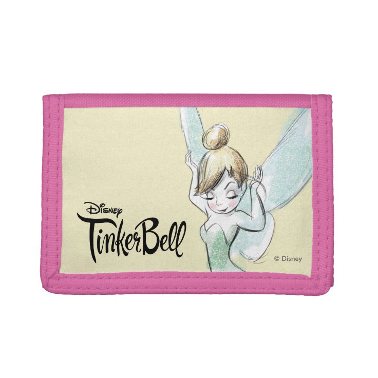 Confident Tinker Bell Tri-fold Wallet | Zazzle
