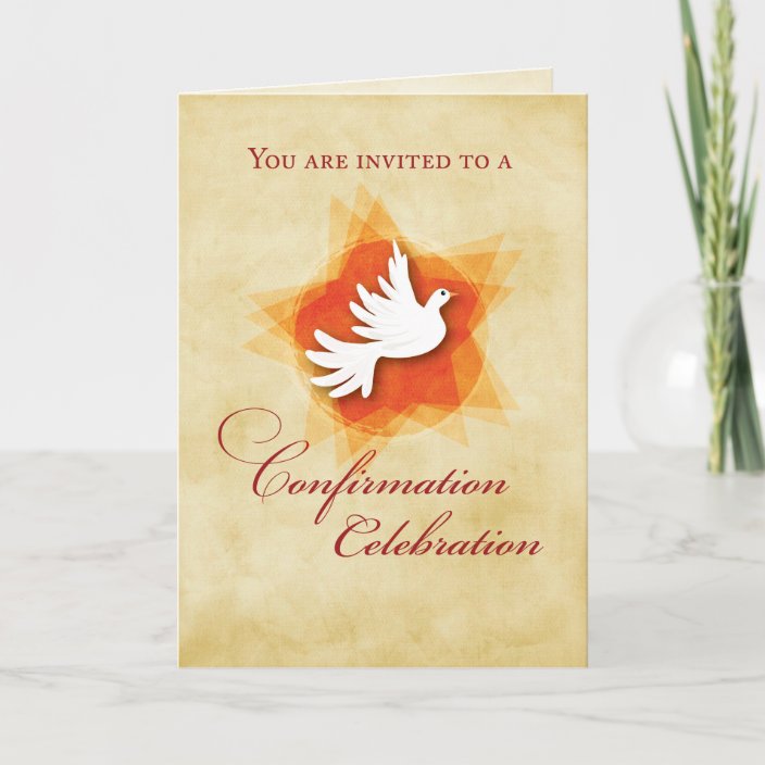 Confirmation Celebration Invitation | Zazzle.com