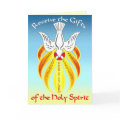 Confirmation Greeting Card Gifts of Holy Spirit | Zazzle