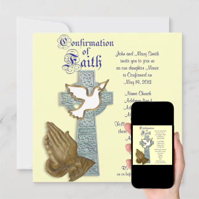 Confirmation Invitation | Zazzle