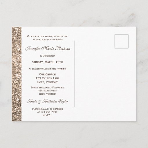 Confirmation Rose Cross Post Card | Zazzle