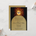 Confirmation Stained Glass Religious Holy Spirit Invitation | Zazzle