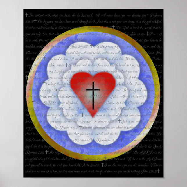 Confirmation Verse Poster | Zazzle