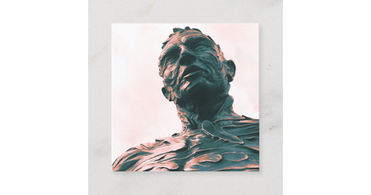 Confluence by David Zahn Square Business Card | Zazzle