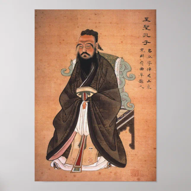 Confucius Poster | Zazzle