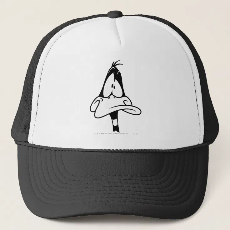 Confused DAFFY DUCK™ Face Trucker Hat | Zazzle