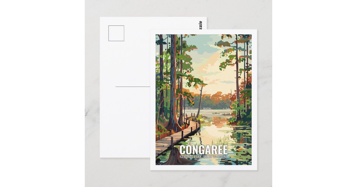 Congaree National Park South Carolina USA Postcard | Zazzle